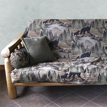 Rustic Cabin Futon Covers | Cabin Place – The Cabin Place