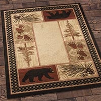 Rustic Area Rugs For Your Cabin Or Lodge | Cabin Place