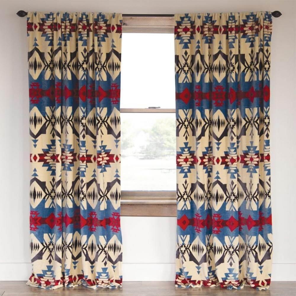 Western Drapes, Curtains, & Window Treatments | Cabin Place