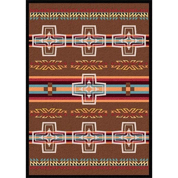 Native Cross Area Rug Collection | Cabin Place – The Cabin Place