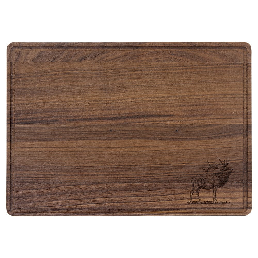 Walnut Elk Cutting Board | Cabin Place – The Cabin Place