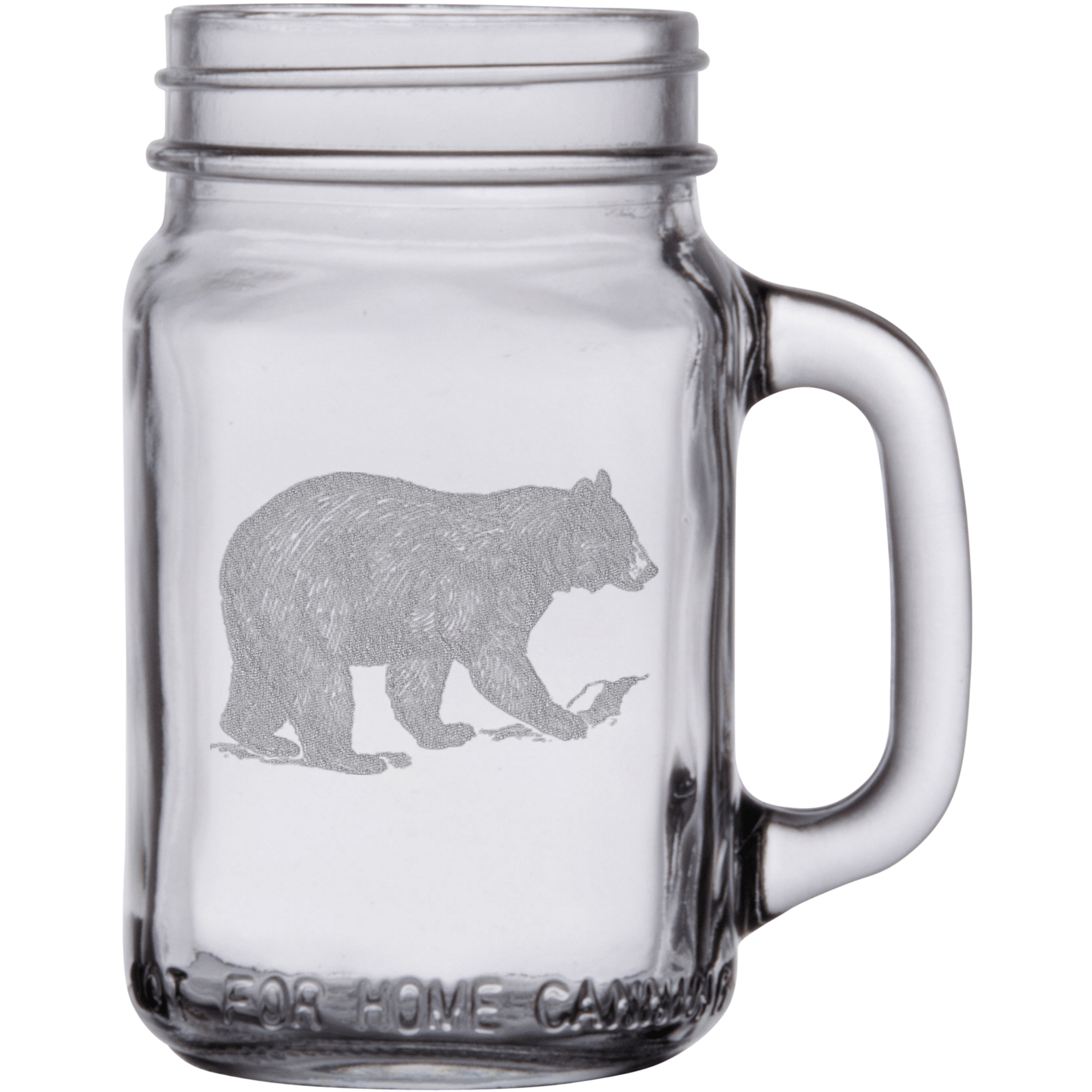 Bear 16 oz. Mason Jar Glass Sets | Cabin Place