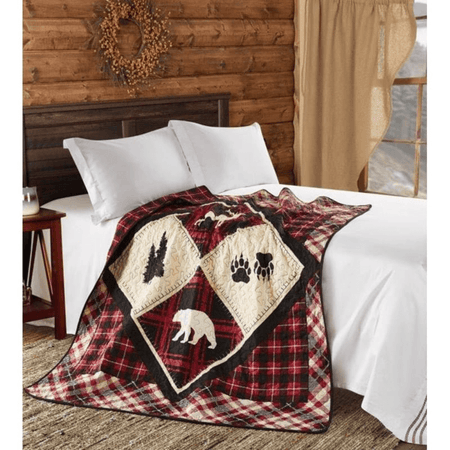 Rustic Throw Blankets For Your Cabin Or Lodge | Cabin Place – The Cabin ...