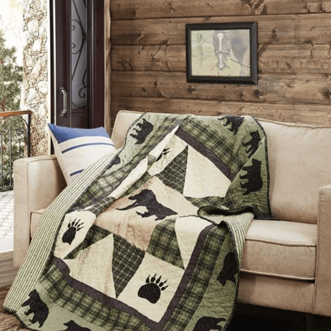 Rustic Throw Blankets For Your Cabin Or Lodge | Cabin Place – The Cabin ...