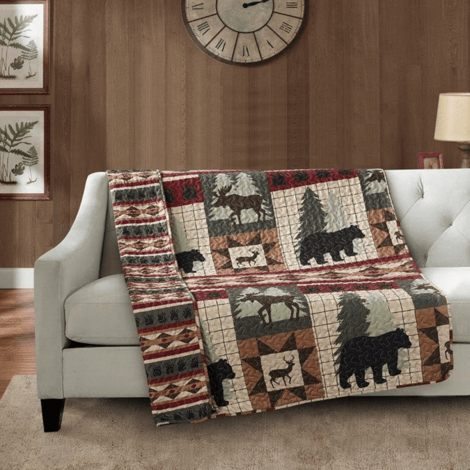 Rustic Throw Blankets For Your Cabin Or Lodge | Cabin Place – The Cabin ...