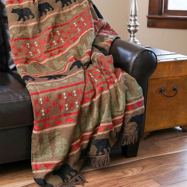 Rustic Throw Blankets For Your Cabin Or Lodge | Cabin Place – The Cabin ...