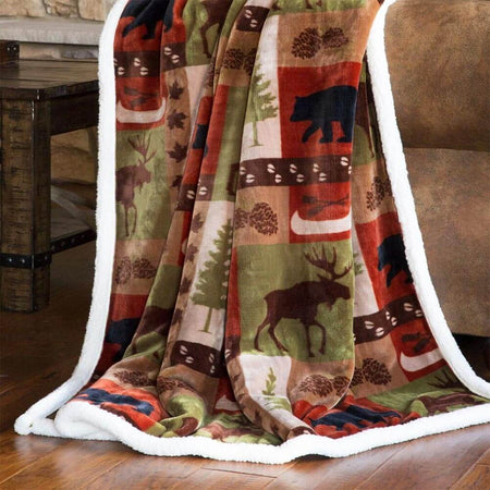 Rustic Throw Blankets For Your Cabin Or Lodge | Cabin Place – The Cabin ...