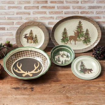 Rustic Dinnerware | Dishes, Flatware, & Sets | Cabin Place – The Cabin ...