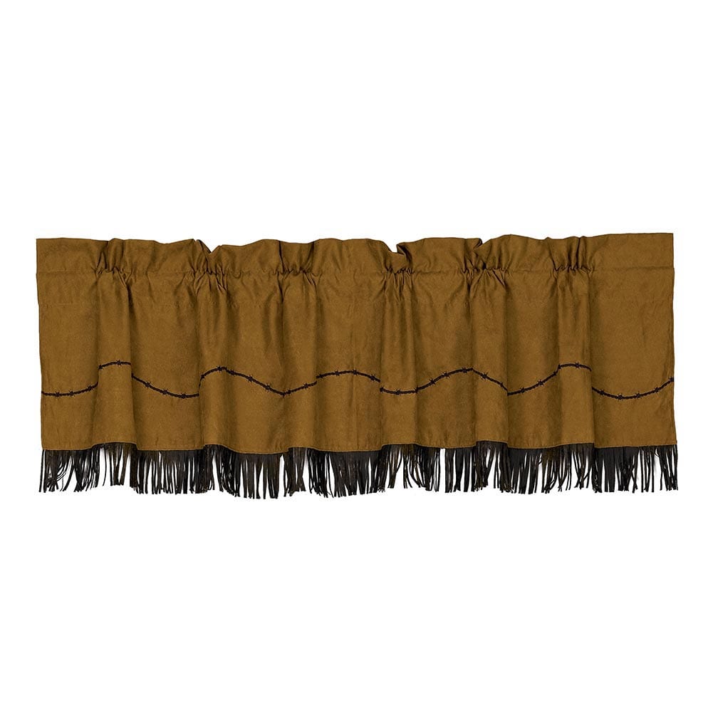 Barbwire Cross Valance | Cabin Place – The Cabin Place