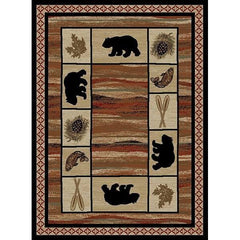 Rustic Area Rugs For Your Cabin Or Lodge | Cabin Place – The Cabin Place