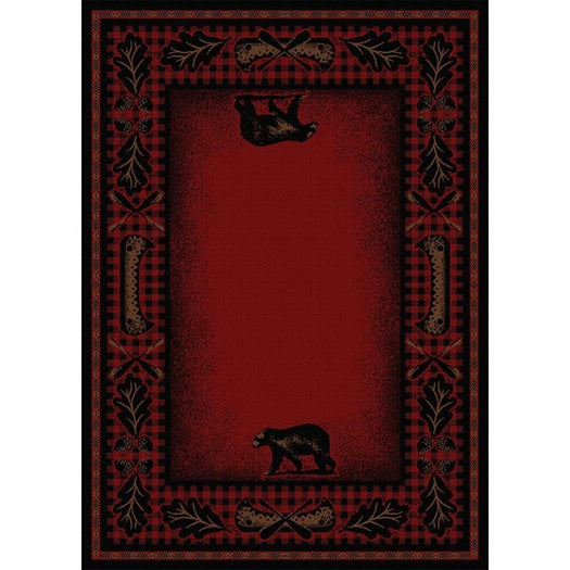 Rustic Area Rugs For Your Cabin Or Lodge | Cabin Place – The Cabin Place