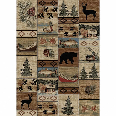 Rustic Cabin Rugs - Area Rugs, Runners, & More | Cabin Place – The ...