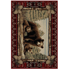 Rustic Area Rugs For Your Cabin Or Lodge | Cabin Place – The Cabin Place