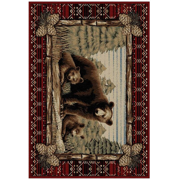 Rustic Area Rugs For Your Cabin Or Lodge | Cabin Place – The Cabin Place