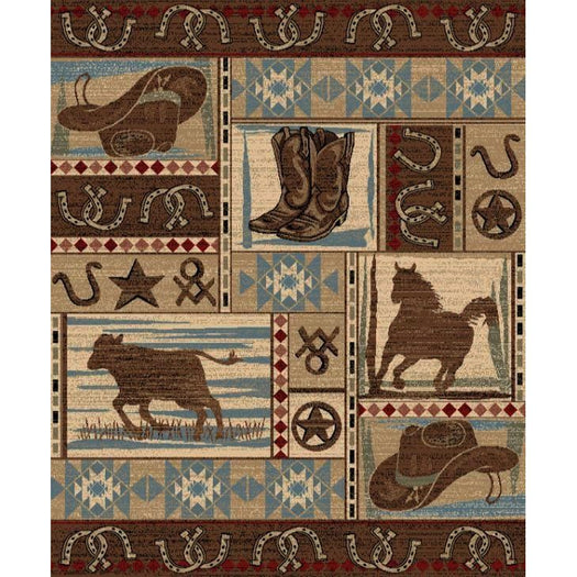Western Rugs | Area, Runners, & More | Cabin Place – The Cabin Place