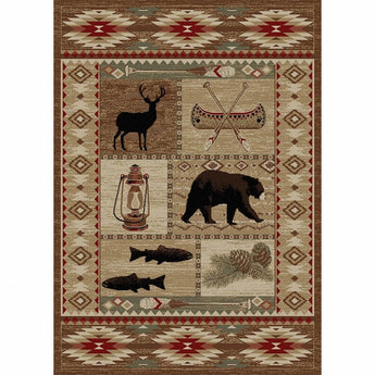 Rustic Cabin Rugs - Area Rugs, Runners, & More | Cabin Place – Page 3 ...