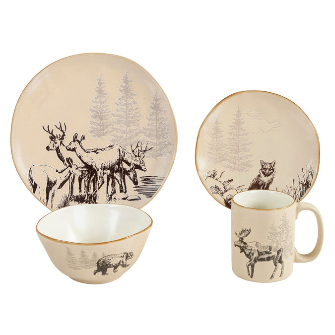 Rustic Dinnerware | Dishes, Flatware, & Sets | Cabin Place – The Cabin ...