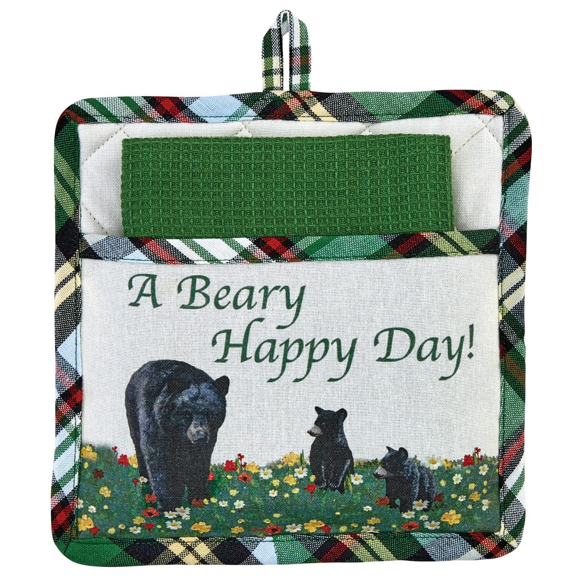 Happy Days Pot Holder Set | Cabin Place – The Cabin Place