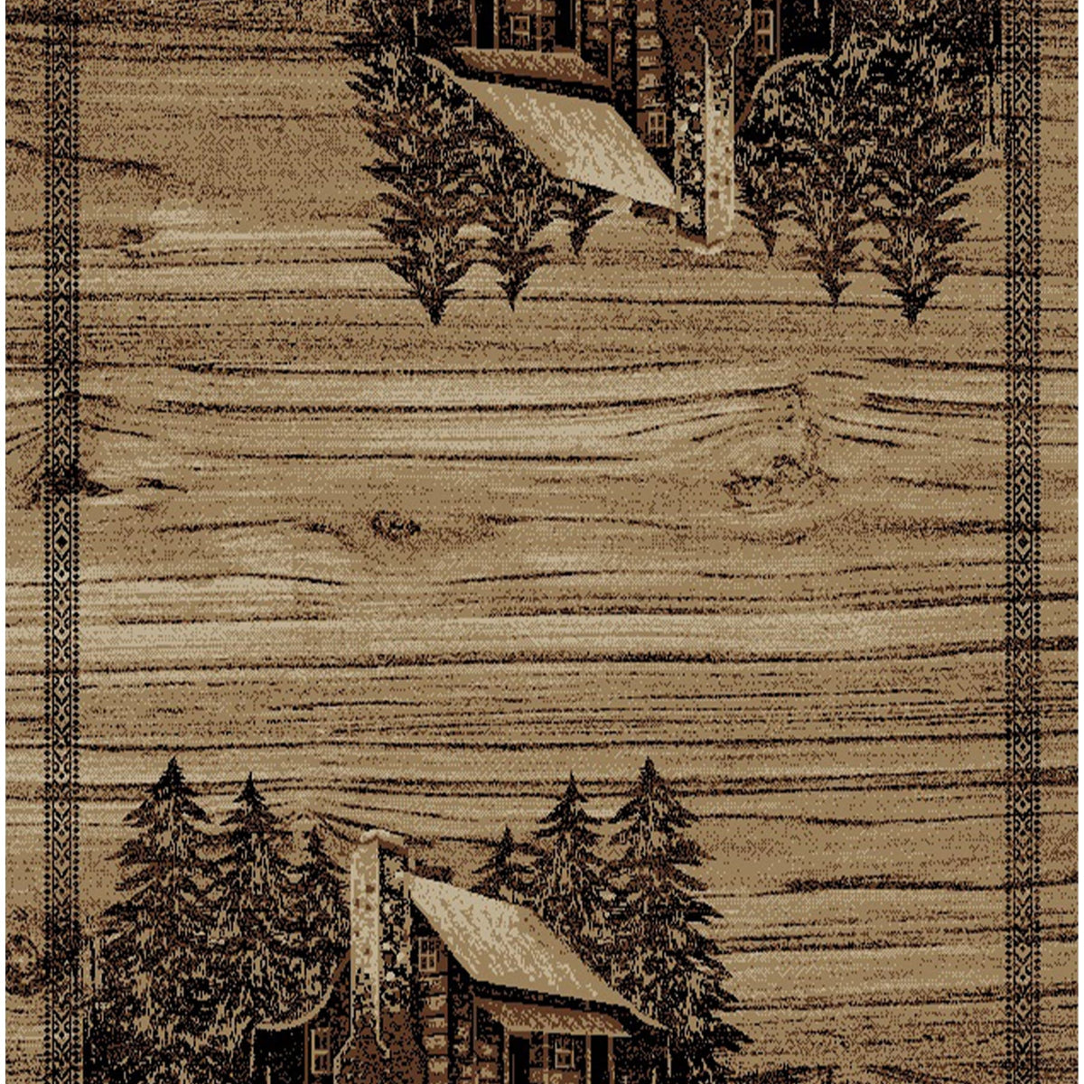 Rocky Mountain Cabin Area Rug – The Cabin Place