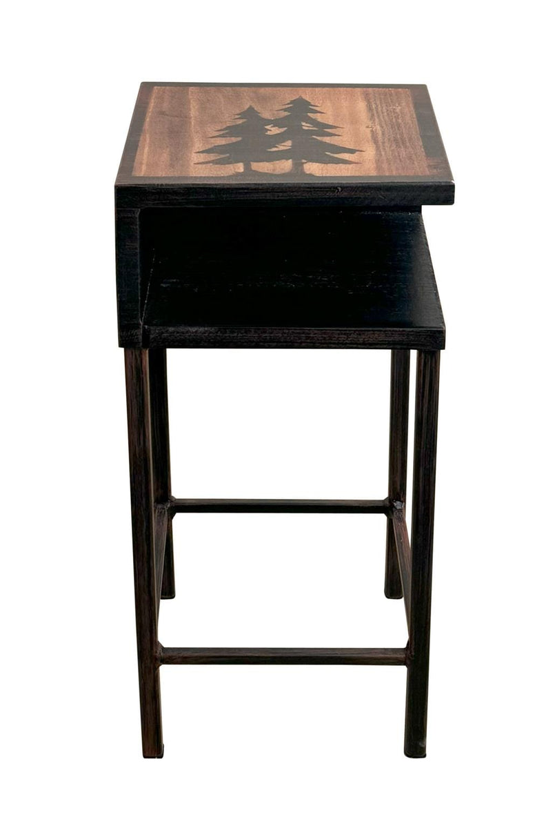 Sienna Forest Iron Drink Table – The Cabin Place