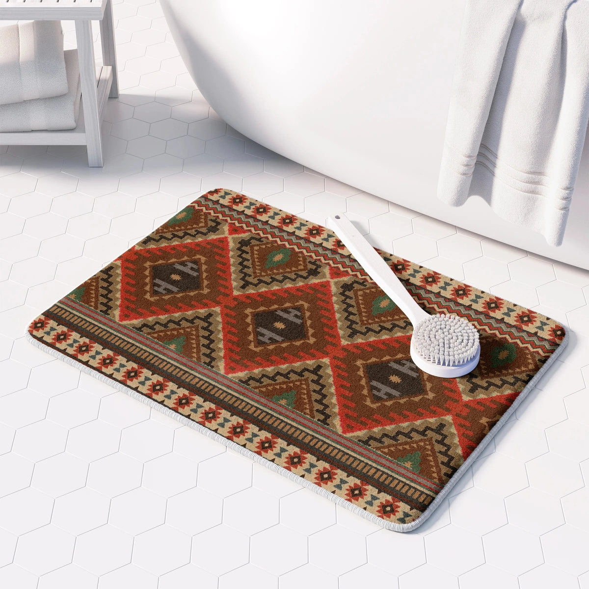 Desert Trails Memory Foam Rug – The Cabin Place