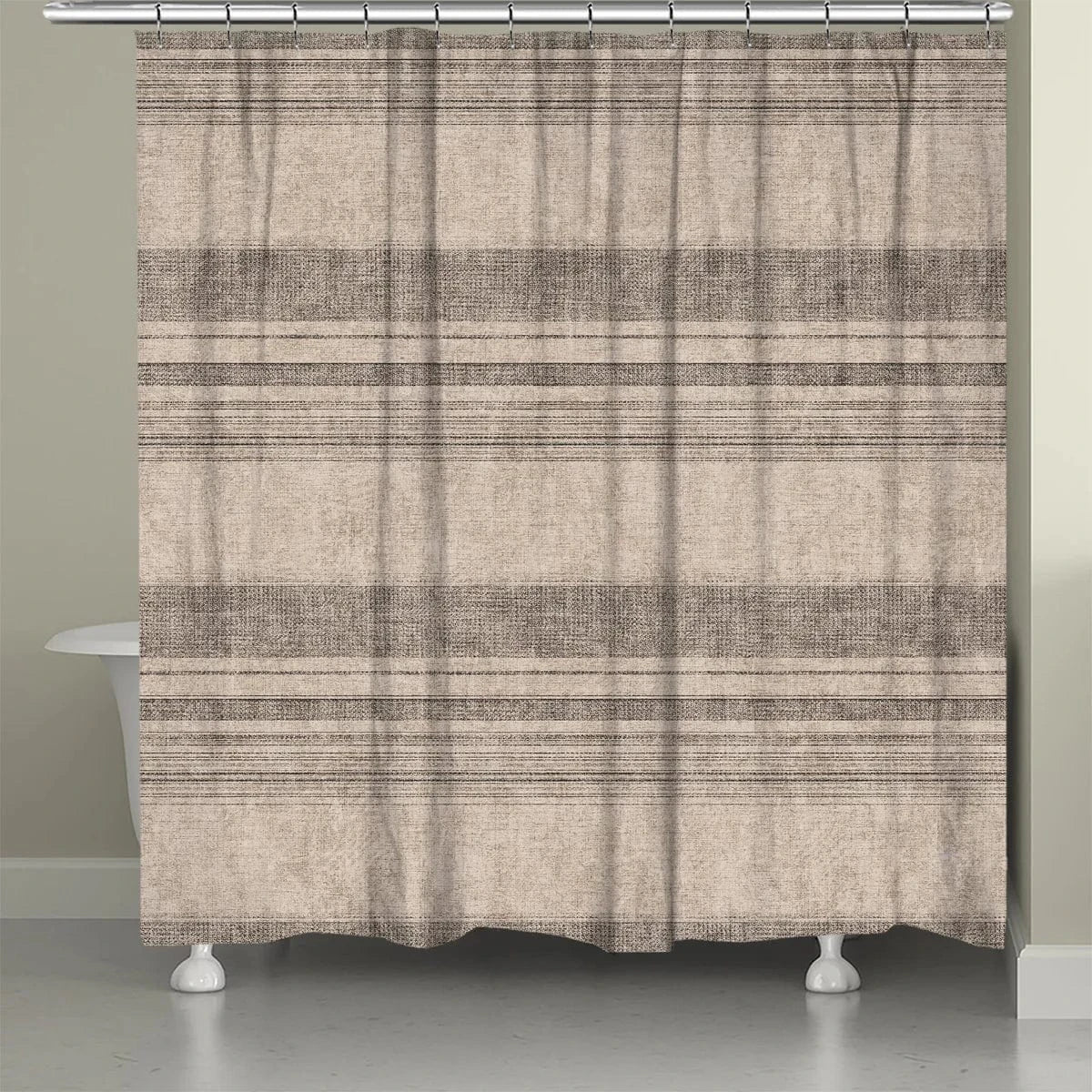 Rustic Comfort Natural Shower Curtain – The Cabin Place