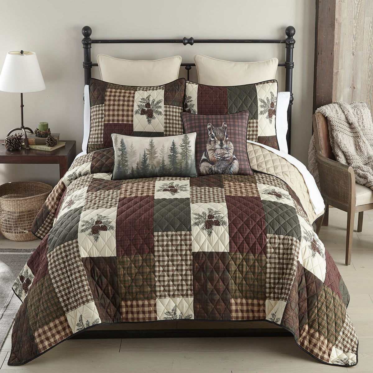 Alpine Plaid Quilt Set – The Cabin Place