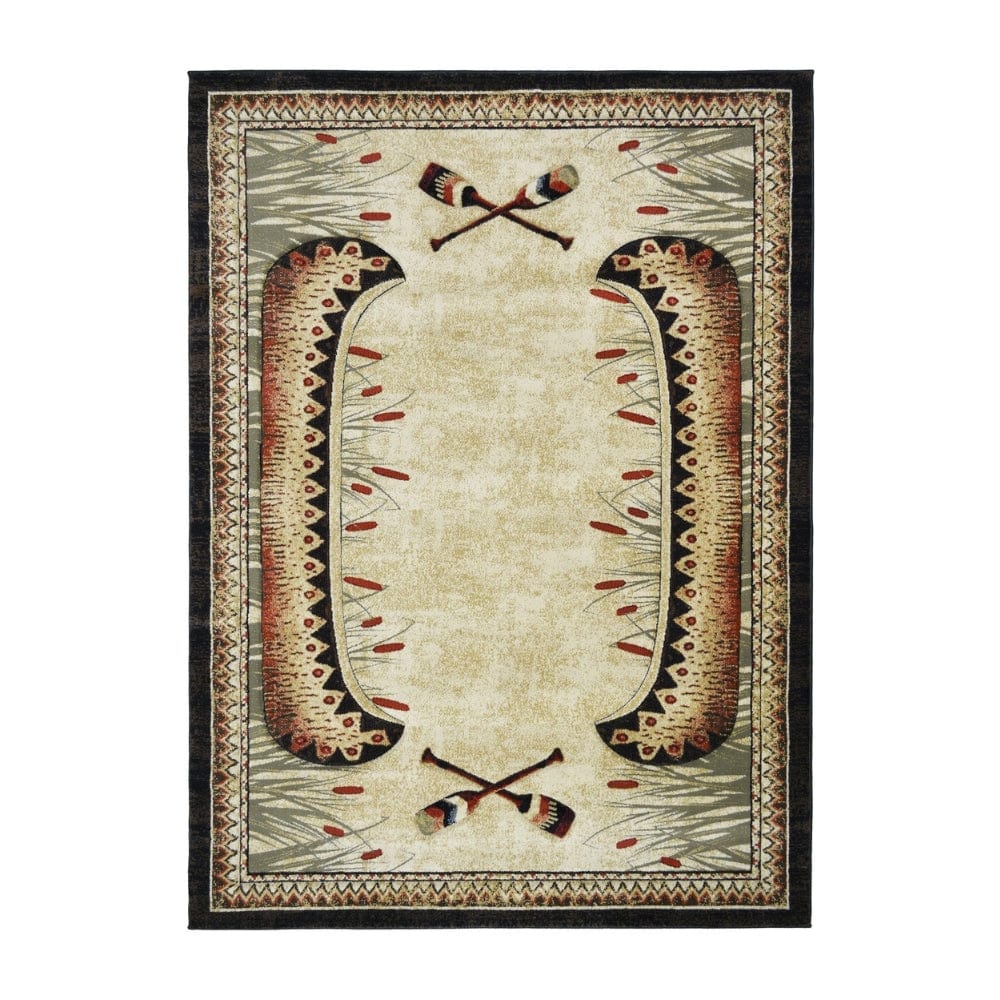 Canoe Trip Area Rug | Cabin Place – The Cabin Place