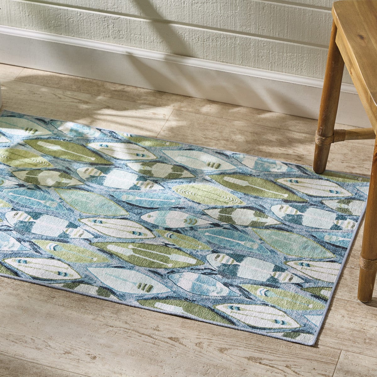 Canoe Wave Rug | Cabin Place – The Cabin Place