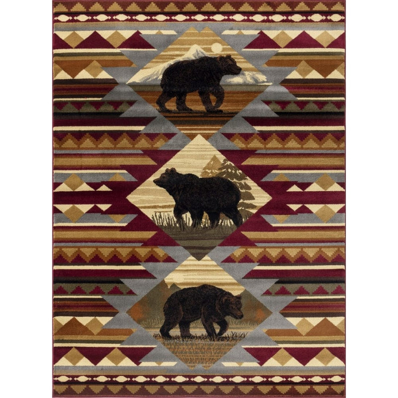 Diamond Bear Area Rug