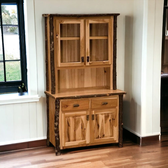 Rustic Farmhouse Kitchen Hutches & Buffets | Cabin Place – The Cabin Place