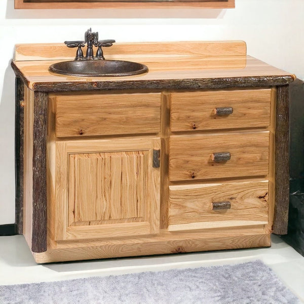 Custom & Handcrafted Rustic Bathroom Vanities | Cabin Place – The Cabin ...