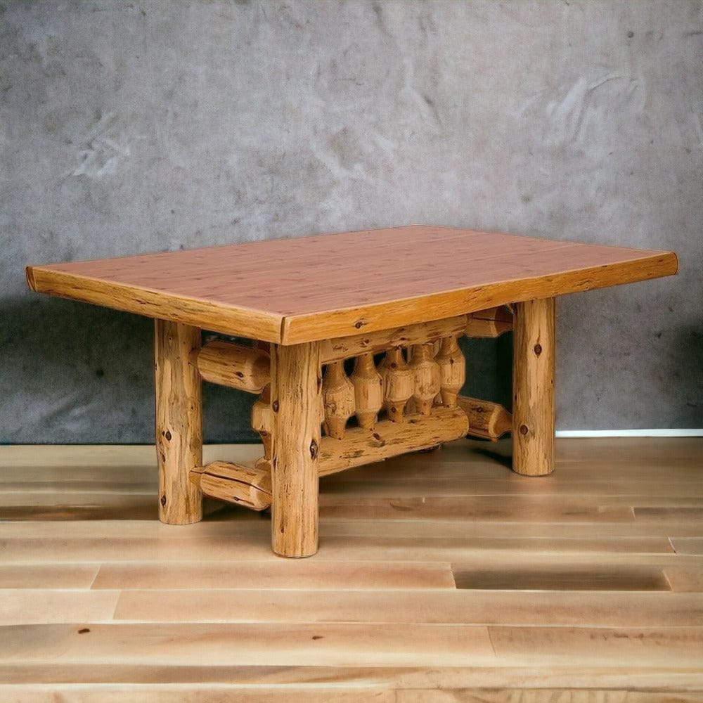 Log Dining Table | Cabin Place – The Cabin Place