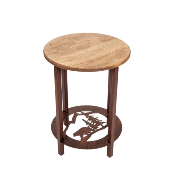 Handmade Rustic End Tables with Storage & More | Cabin Place – The ...