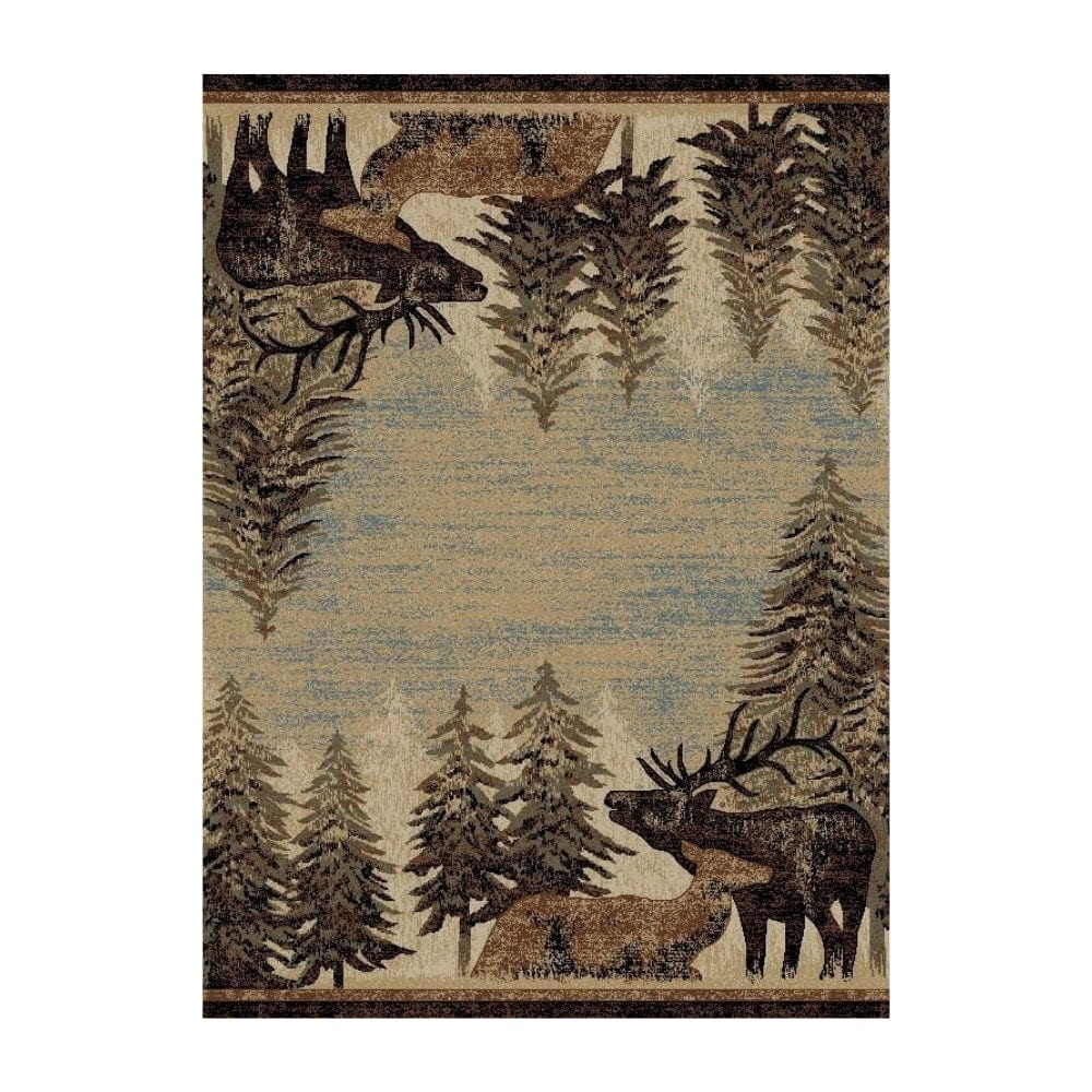 Timberland Forest Area Rug | Cabin Place
