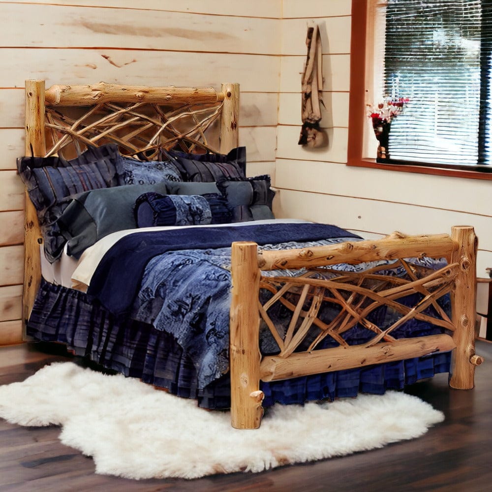 Twig Bed | Cabin Place – The Cabin Place