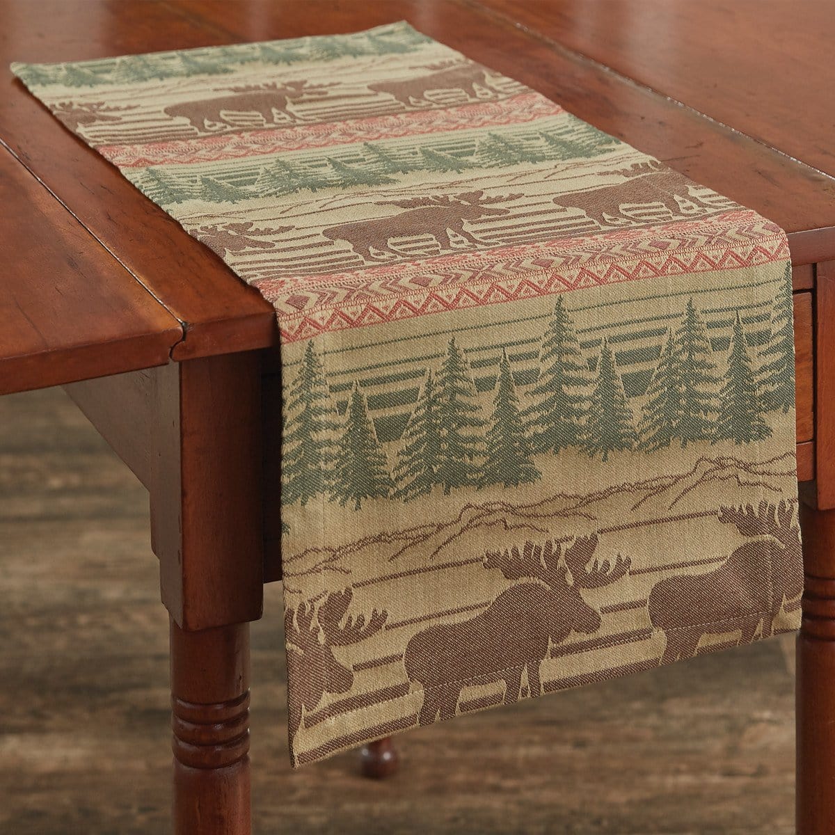 Badland Moose Table Runners | Cabin Place – The Cabin Place