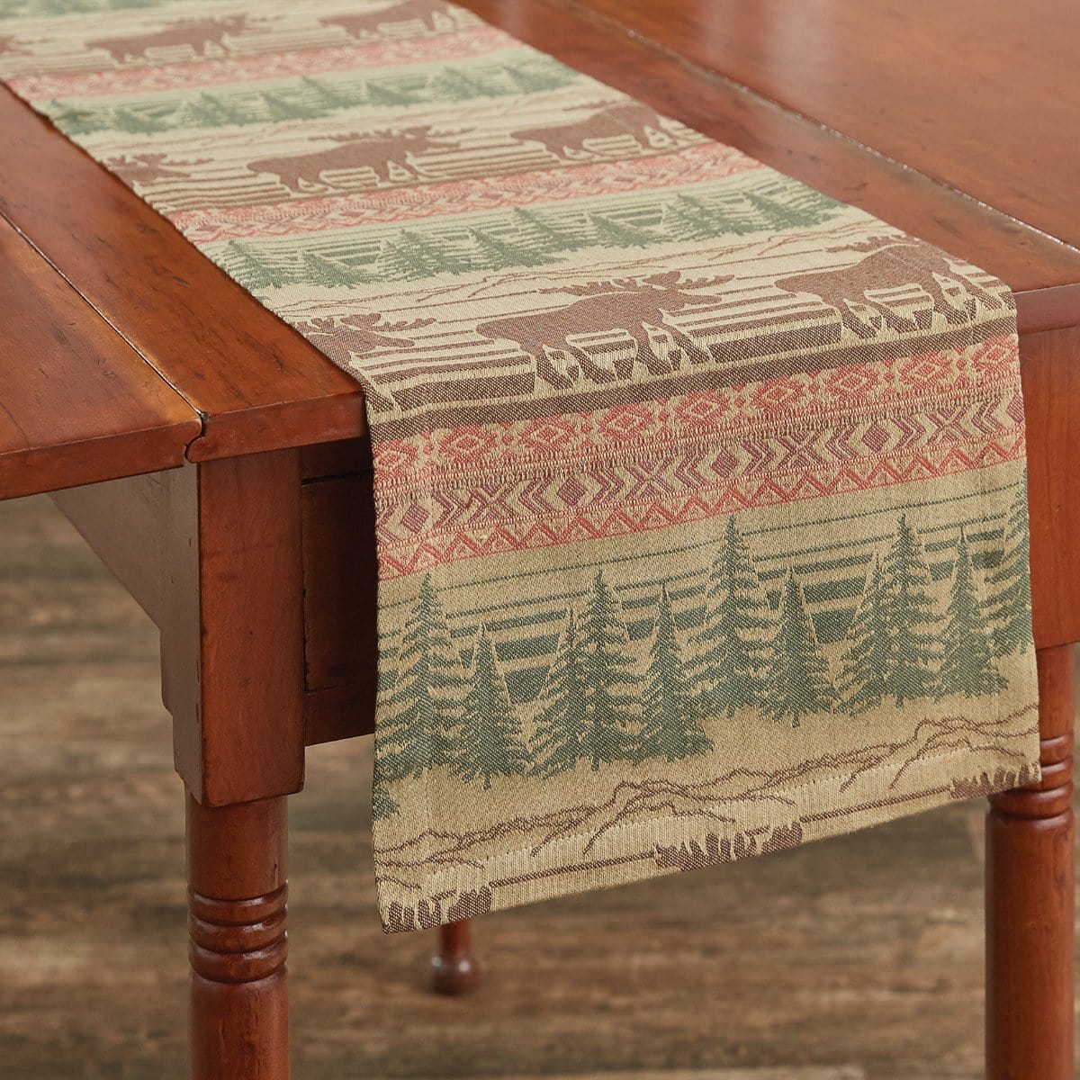 Badland Moose Table Runners | Cabin Place – The Cabin Place