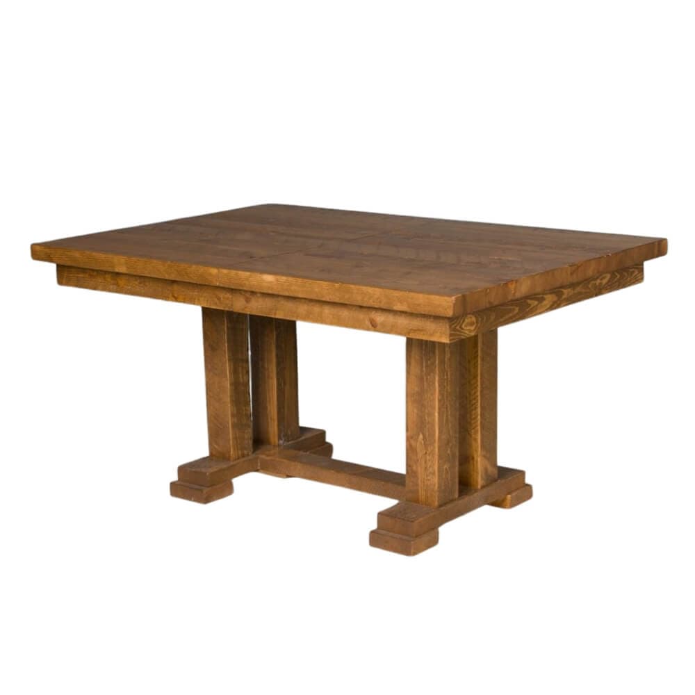 Barnwood Banquet Dining Table | Cabin Place – The Cabin Place