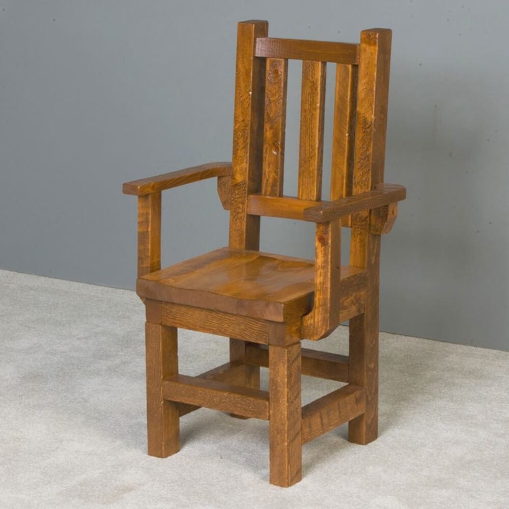 Barnwood Royal Arm Chair | Cabin Place – The Cabin Place