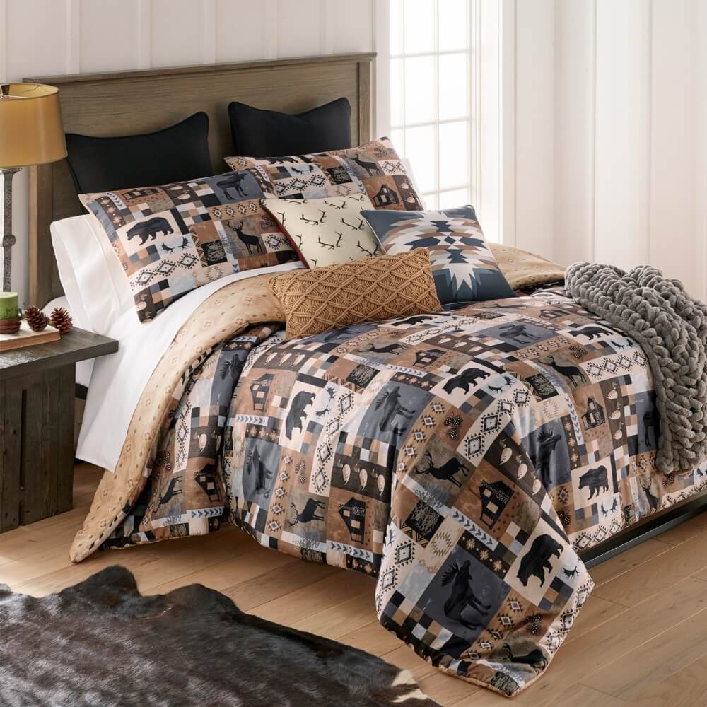 Bear River Comforter Set | Cabin Place – The Cabin Place