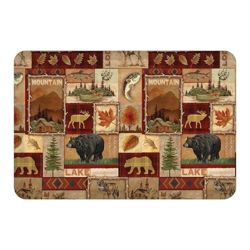 Cabin & Lodge Anti-Fatigue Kitchen Mat | Cabin Place