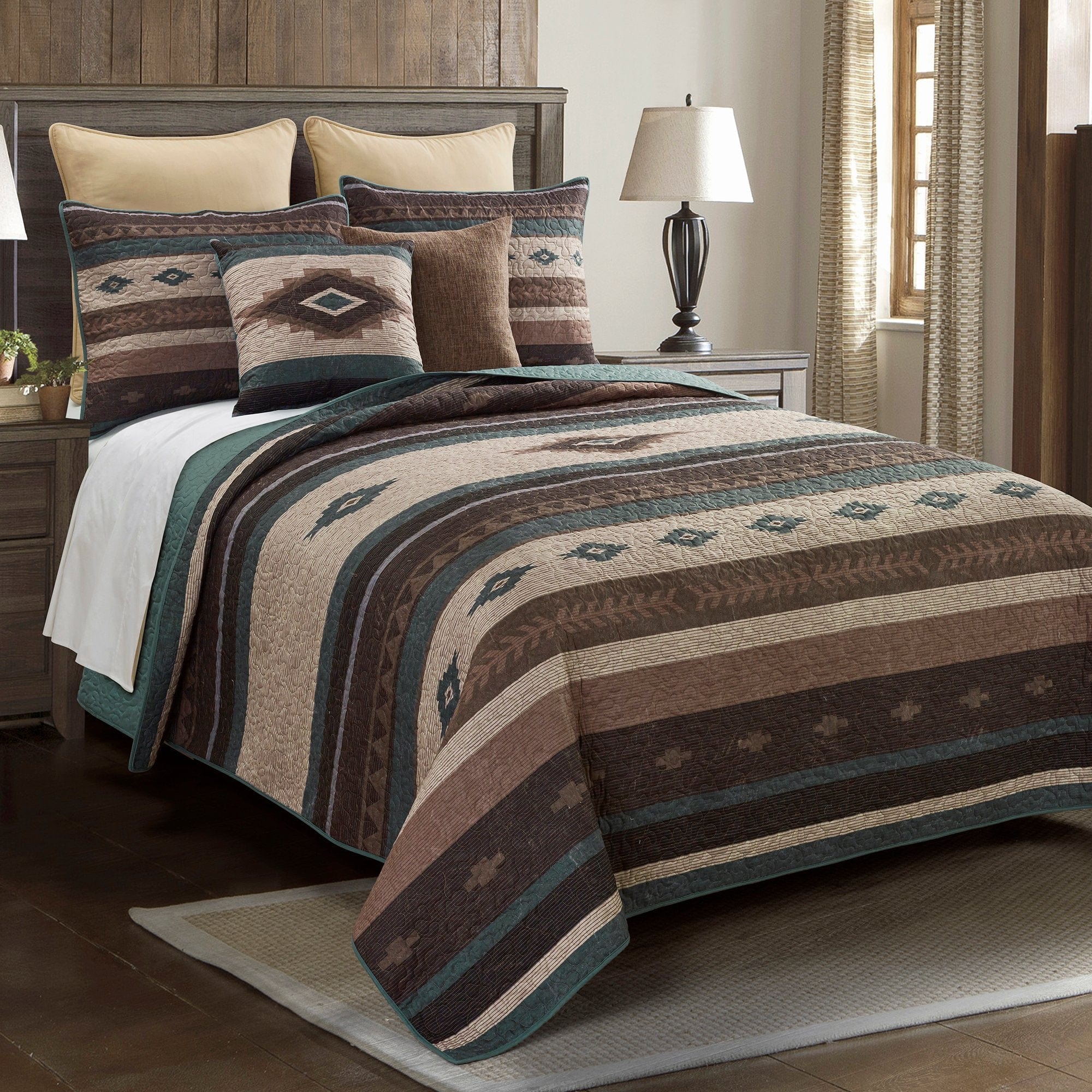 Treetop Cabin Quilt Set | Cabin Place