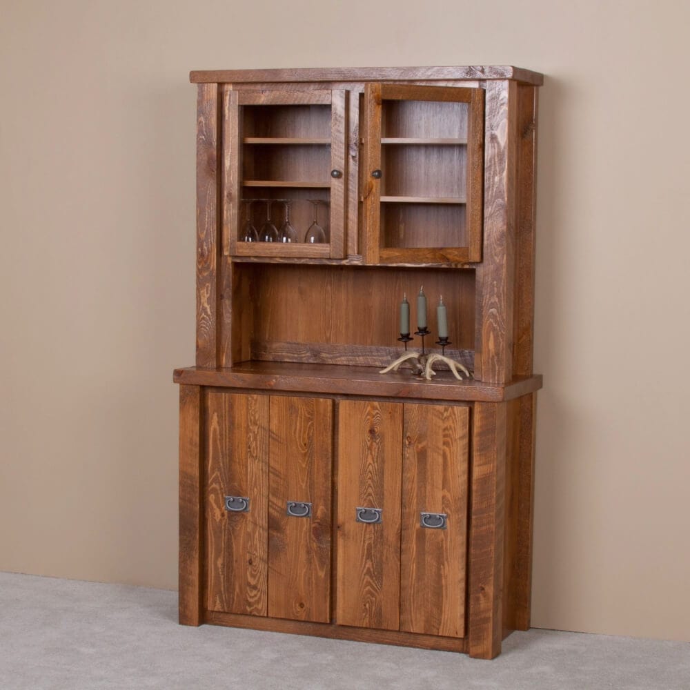 Farmhouse Wooden Hutch | Cabin Place – The Cabin Place