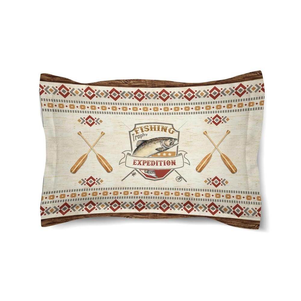 Fishing Club Standard Sham | Cabin Place