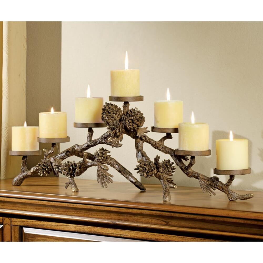 Great Pines Multi Candle Holder | Cabin Place