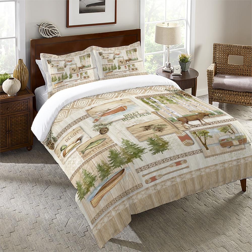 Lake Living Bedding Set | Cabin Place