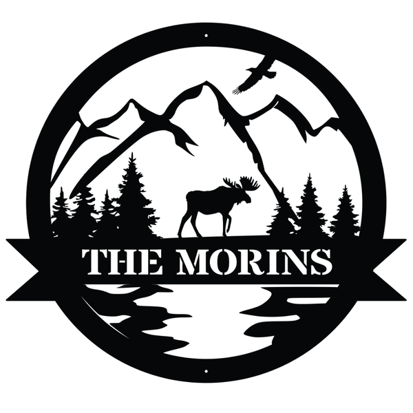 Custom Metal Cabin Signs | Personalized Decor | Cabin Place – The Cabin ...