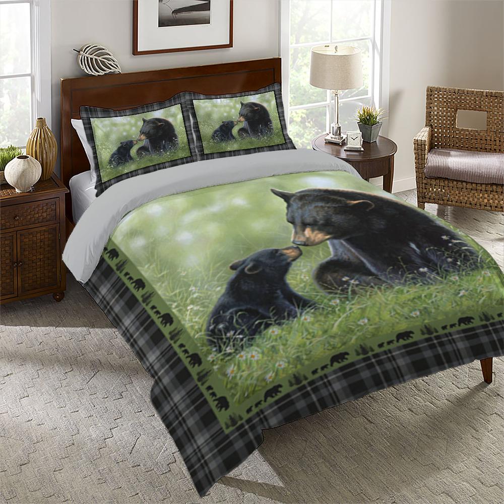 Nurturing Bears Bedding Set | Cabin Place