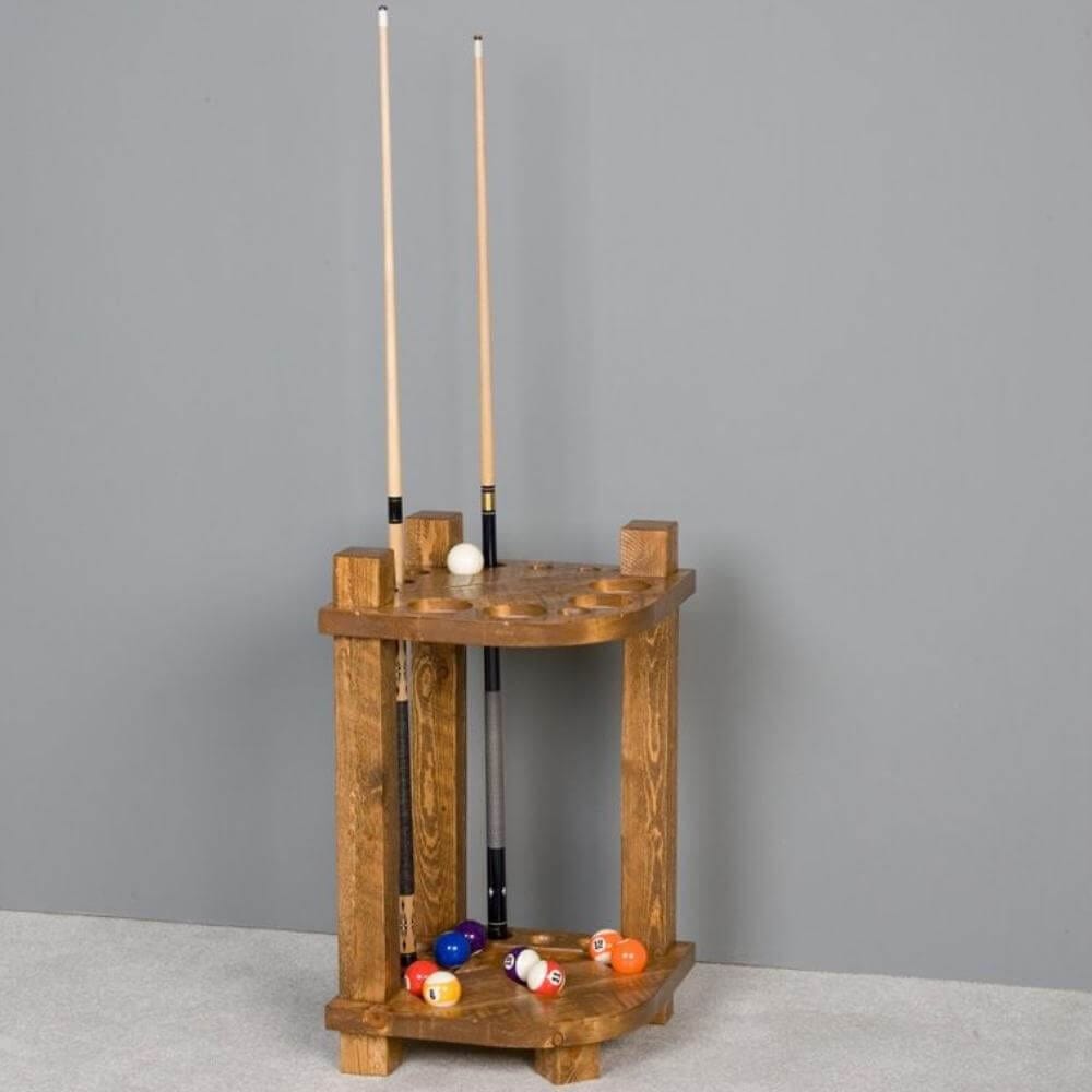 Pine Mountain Corner Cue Rack | Cabin Place – The Cabin Place
